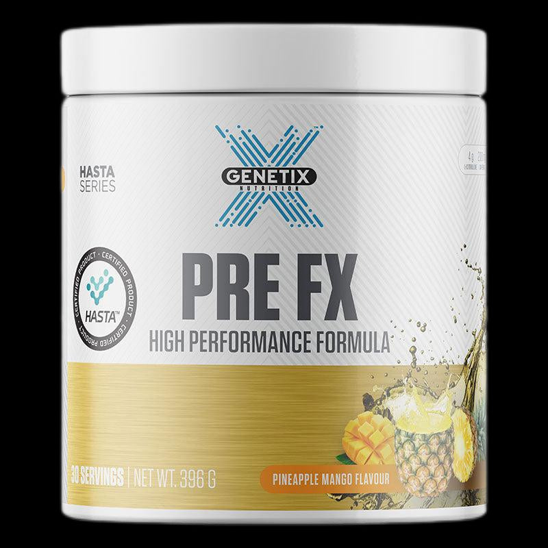 PRE FX | Hasta Certified Pre Workout | High Performance Supplement ...