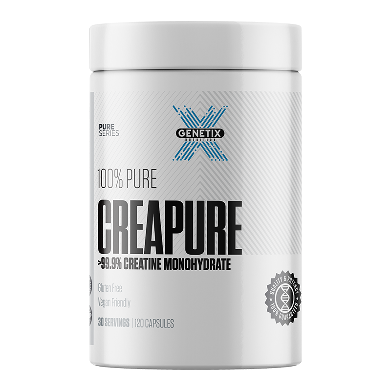 Creapure Creatine Monohydrate Capsules - Genetix Nutrition