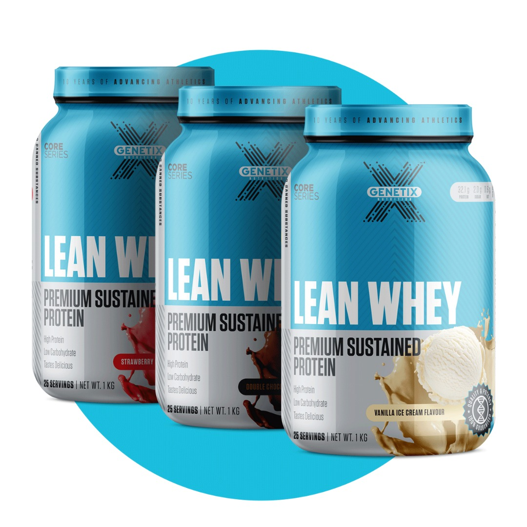 Lean Whey Triple Pack - Genetix Nutrition