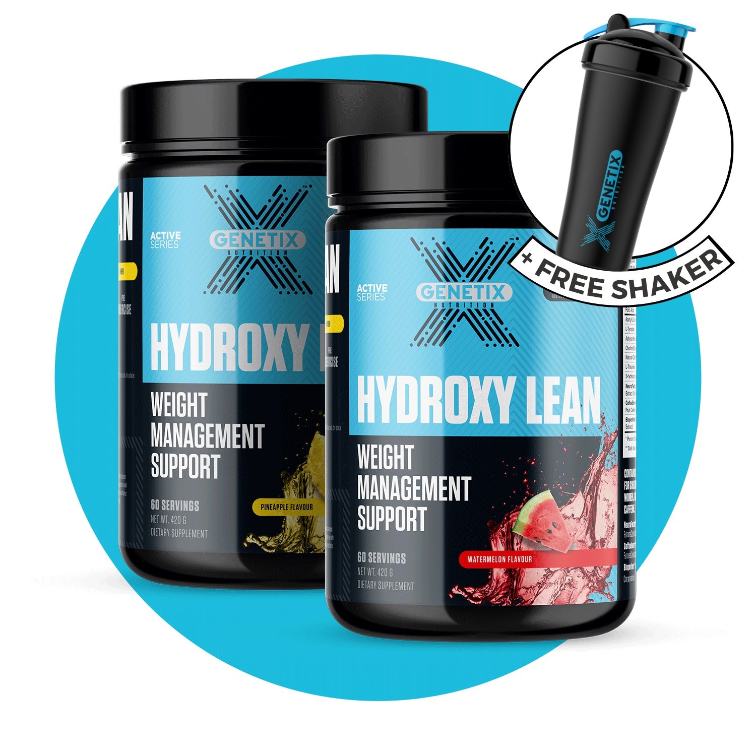 Hydroxy Lean Twin Pack - Genetix Nutrition